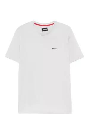 Kiton Logo-embroidered T-shirt - Grey