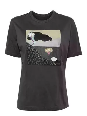 JNBY Printed Short-sleeve T-shirt - Grey