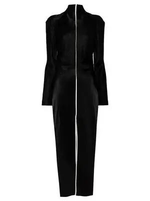 Nanushka Naia Midi Dress - Black