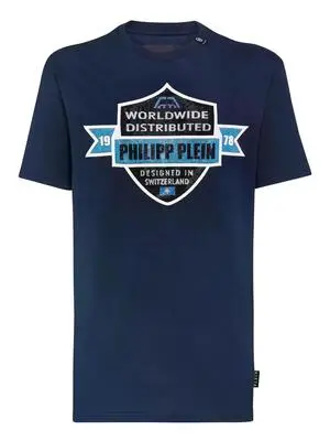 Philipp Plein Pp Crest T-shirt - Blue