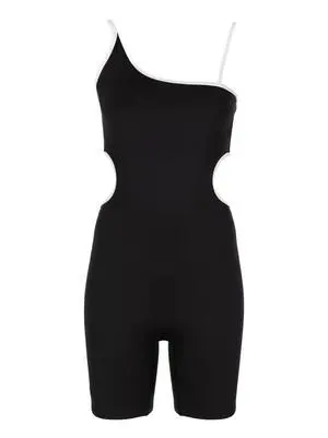 P.E Nation Cut-out Jumpsuit - Black