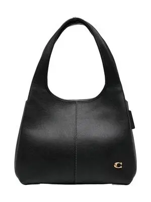 COACH Lana Pebbled-leather Tote Bag - Black