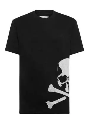 Philipp Plein Skull-print Cotton T-shirt - Black