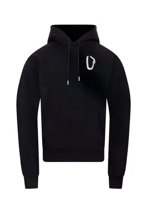 HELIOT EMIL Carabiner-detail Hoodie - Black