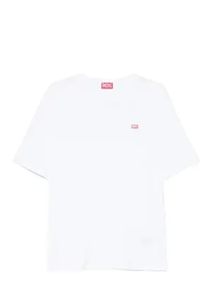 DIESEL® Logo-print T-shirt - White