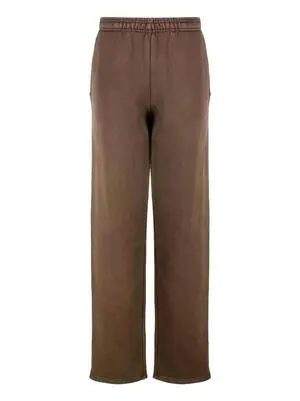 ENTIRE STUDIOS Washed Organic Cotton Track Pants - Brown