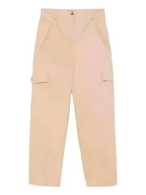 TWINSET Tapered Cargo Trousers - Neutrals