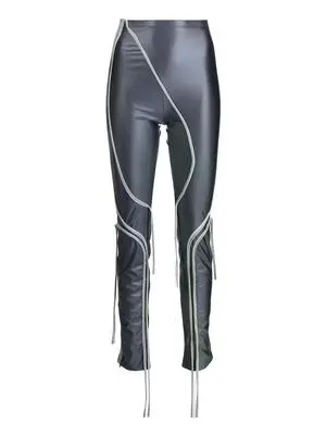 Ottolinger Knit Strap High-waisted Leggings - Grey