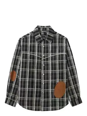 Andersson Bell Checked Shirt - Black