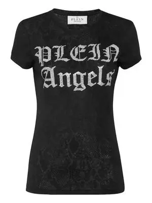 Philipp Plein Logo-embellished T-shirt - Black