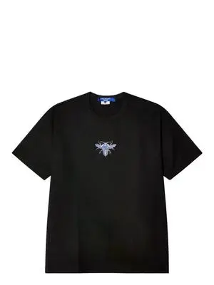 Junya Watanabe Graphic-print Cotton T-shirt - Black