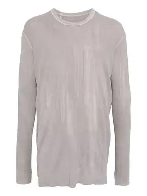 Boris Bidjan Saberi Long-sleeved T-shirt - Grey
