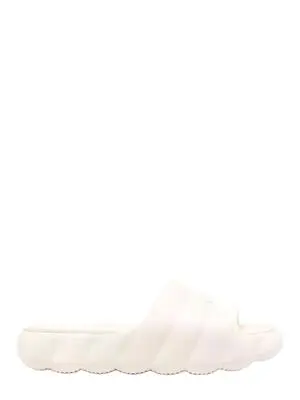 Moncler Lilo Quilted Slides Neutrals