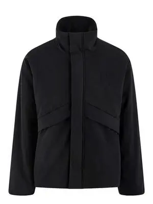 FERRAGAMO Panelled Cotton Jacket - Black
