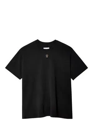 DOUBLET Sd Card Cotton T-shirt Black
