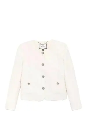 NISSA Bouclé Jacket - Neutrals