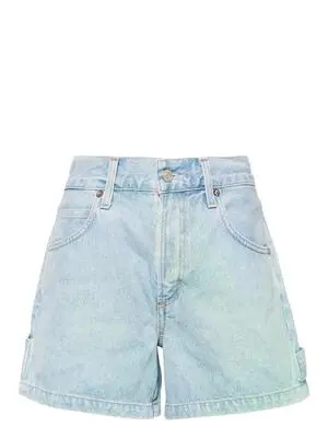 AGOLDE Magda Denim Shorts - Blue