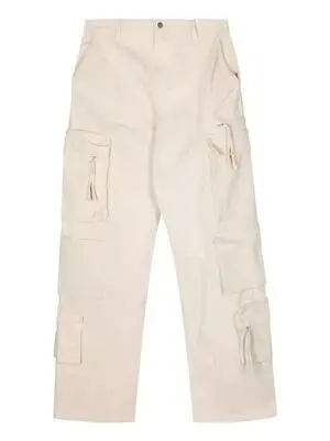 Axel Arigato Utility Mid-rise Wide-leg Jeans - Neutrals