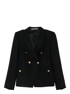 Tagliatore J-darlene Double-breasted Blazer - Black