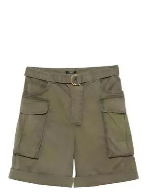 Balmain Cargo Shorts - Green