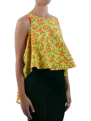 Jeremy Scott Asymmetric Top - Green