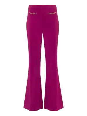 TWINSET Oval T-chain Trousers - Purple