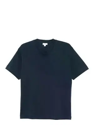 Sunspel Cotton T-shirt Blue