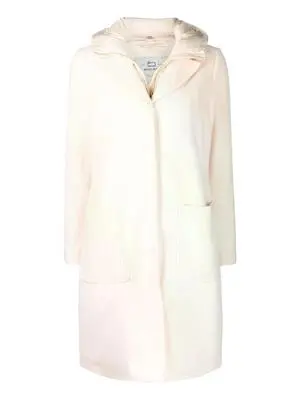 Woolrich Padded Zip-up Coat - Neutrals