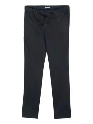 Boglioli Pressed-crease Straight-leg Trousers - Blue