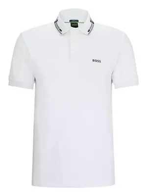 BOSS Paule Polo Shirt - White