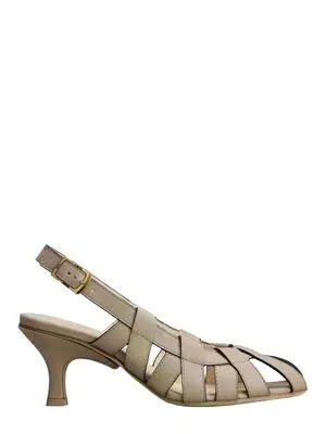 TOD'S Cut-out Leather Pumps - Neutrals