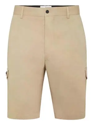 Philipp Plein Logo-plaque Cargo Shorts - Neutrals