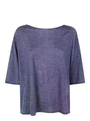 GENTRYPORTOFINO Cashmere Top - Blue