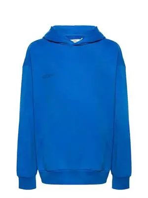 PANGAIA 365 Midweight Organic-cotton Hoodie - Blue