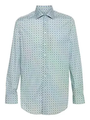 Etro Paisley-print Shirt - Blue