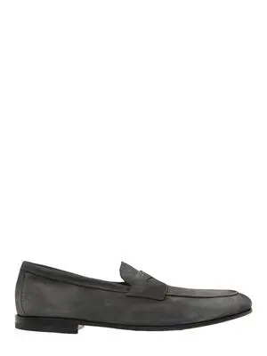 Santoni Carlo Suede Loafers - Grey