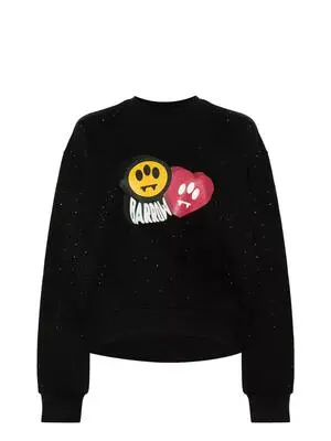 BARROW Logo-print Sweatshirt - Black