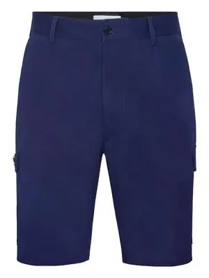 Philipp Plein Logo-plaque Cargo Shorts - Blue