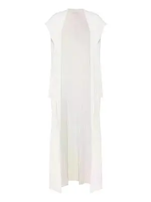 TEDDY CASHMERE Amalfi Cardigan-coat - Neutrals