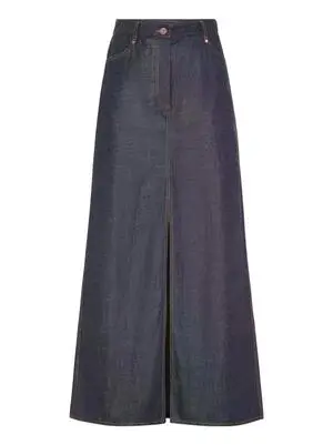 BRUNELLO CUCINELLI Denim Maxi Skirt
