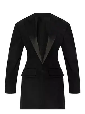 Dsquared2 Single-breasted Blazer Mini Dress - Black