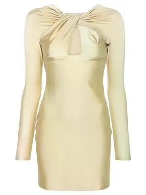 COPERNI Coperni Cut-Out Twisted Mini Dress