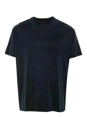 LOW BRAND Crew-neck Jersey T-shirt - Blue