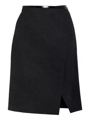 Philosophy Di Lorenzo Serafini Wrap Skirt - Grey