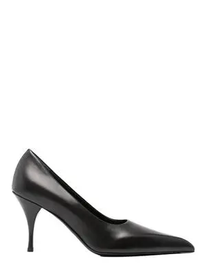 PRADA 85mm Leather Pumps