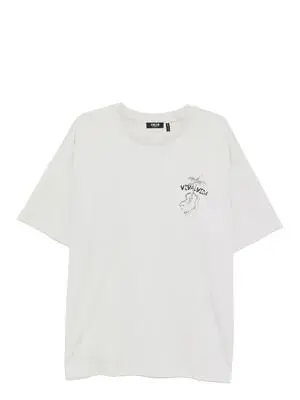FIVE CM Graphic-print T-shirt - Grey