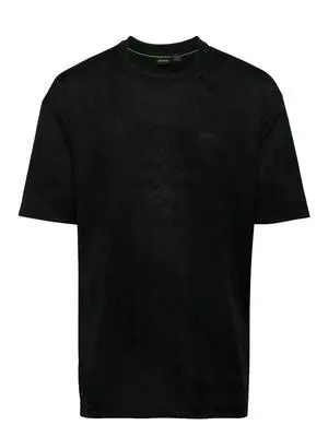 BOSS Logo-print T-shirt - Black