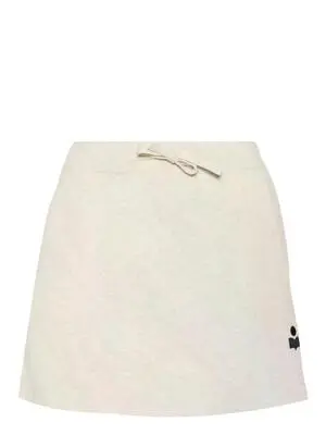 MARANT ETOILE Amaline Mini Skirt - Grey