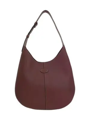 TOD'S Di Hobo Leather Bag - Brown