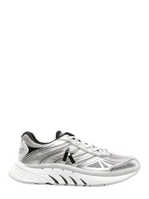 Kenzo Space Metallic Mesh Sneakers - Grey